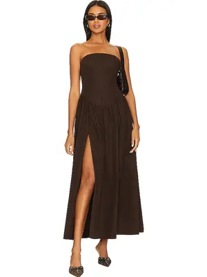 Lpa Giana Maxi Dress - Cacao
