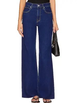 SLVRLAKE SLVRLAKE Grace Wide Leg In Blue. Western Hero