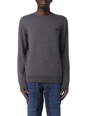 Fred Perry FRED PERRY Pullover Sweater Grey 1