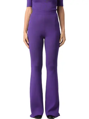 Stella McCartney Stella McCartney Stretch Viscose Pants Violet