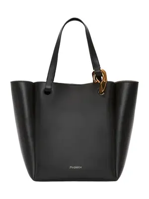 JW Anderson Chain Cabas Tote - Black