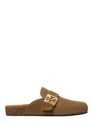Tory Burch Mellow Suede Mules - Tan