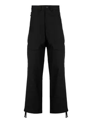 Moncler Straight-leg Trousers - Black