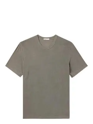 JAMES PERSE Combed Cotton-jersey T-shirt - Green