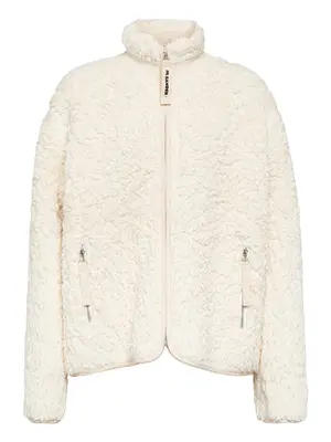 JIL SANDER Teddy Jacket - White