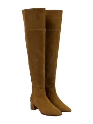 JIMMY CHOO Loren 45 Over-the-knee Boots - Brown