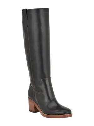 Nine West Knee High Boot Black
