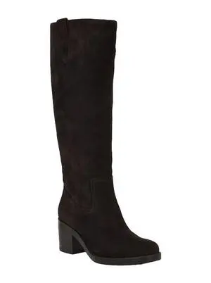 Nine West Knee High Boot - Dark Brown 201