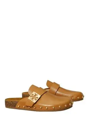 Tory Burch Tory Burch Mellow Studded Mule Caramel Corn/gold