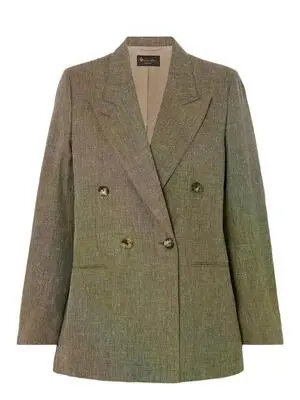 Loro Piana Aurora Double-breasted Blazer - Neutrals