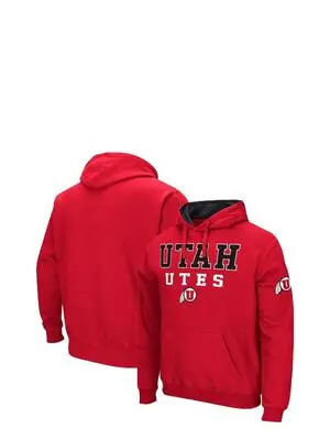 COLOSSEUM Utah Utes Sunrise Pullover Hoodie Red