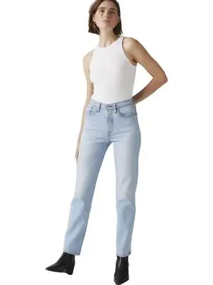 LEVI'S Wedgie Straight Ankle Jeans - Fully Baked