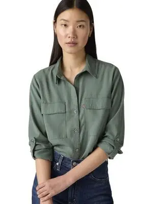 LEVI'S Doreen Utility Shirt - Dark Forest