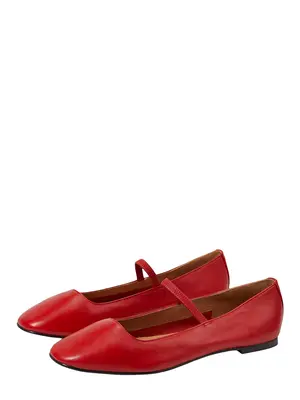 Madewell Madewell The Greta Ballet Flat Red