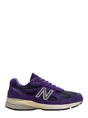 NEW BALANCE 990v4 Suede Sneakers - Purple