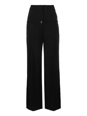 Jacquemus Le Pantalon Criollo Wool Trousers - Black