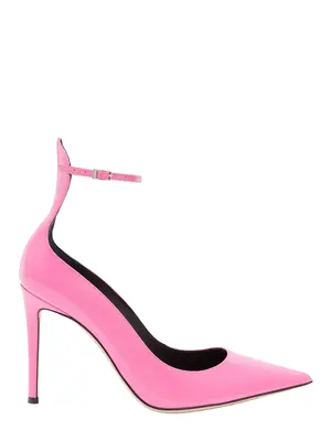 GIUSEPPE ZANOTTI Cohralise 105mm Leather Pumps - Pink