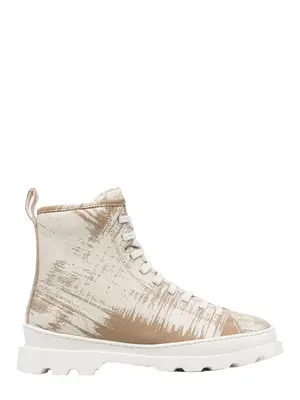 Camper Brutus Lace-up Boots - Neutrals