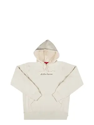 Supreme Le Luxe Hooded Sweatshirt - Tan