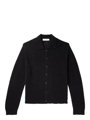 Our Legacy Evening Alpaca-blend Cardigan - Black