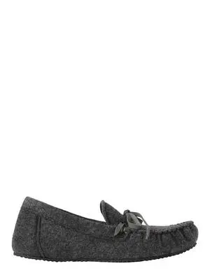 Mr P. Recycled Felt Slippers - Gray