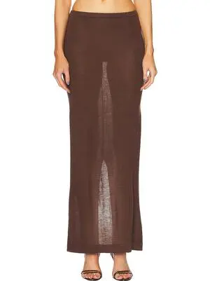 Eterne Emma Skirt - Chocolate