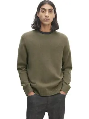 Everlane Merino Wool Crew Neck Sweater - Kalamata