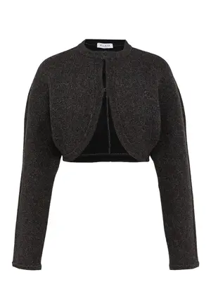 Alaïa Wool-blend Shrug - Black