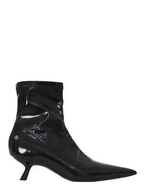 ANINE BING Hilda Boots - High-shine Black