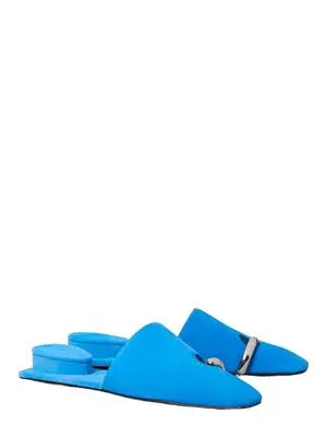 Tory Burch Tory Burch Pierced Mule Deep Blue