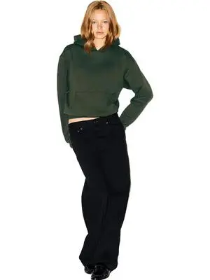 SKIMS Cotton Fleece Classic Hoodie - Spruce