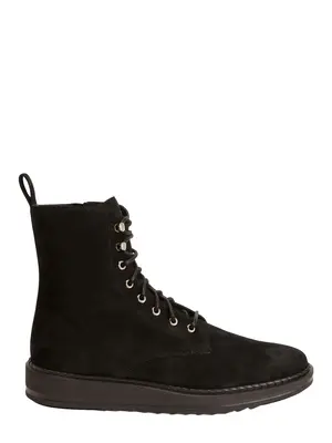 GIUSEPPE ZANOTTI Bassline Lace-up Boots - Black