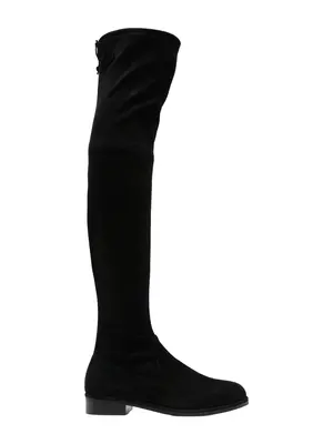 STUART WEITZMAN Stuart Weitzman Lowland Tie-Fastening Boots Black