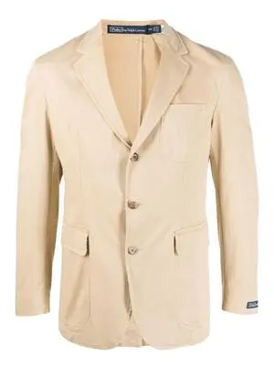 Polo Ralph Lauren Notched-lapel Single-breasted Blazer - Neutrals