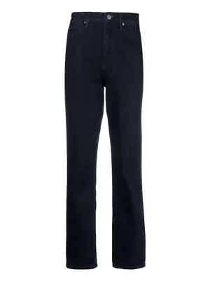 CALVIN KLEIN Calvin Klein High-Rise Straight-Leg Jeans