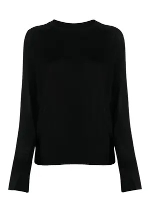 Calvin Klein Fine-knit Wool Jumper - Black