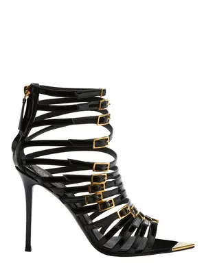 GIUSEPPE ZANOTTI 105mm Inntriigo Punk Sandals - Black