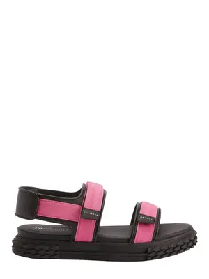 GIUSEPPE ZANOTTI Blabber Gummy Touch-strap Sandals - Black