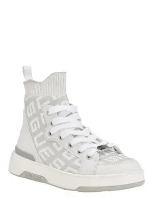 Guess High-top Sneakers - White
