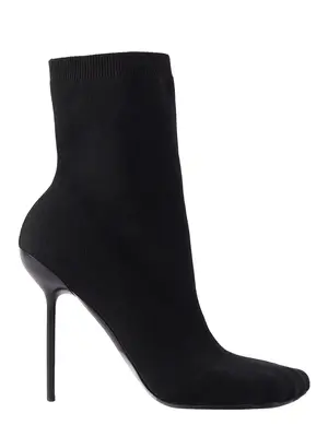 Balenciaga Anatomic Stretch-knit Sock Boots - Black