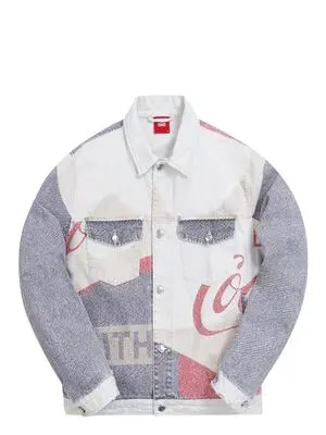 Kith X Coca-cola Mountains Denim Trucker Jacket - Multicolor