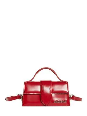 Jacquemus Le Bambino Leather Shoulder Bag - Red