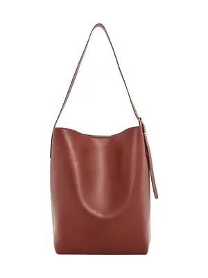 Madewell Leather Tote Warm Cinnamon