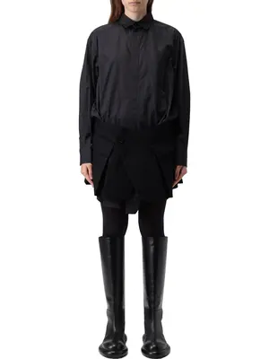 Sacai Sacai Black Pleated Skirt Black