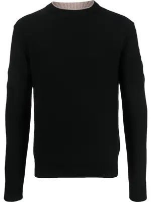 Rossignol Striped Sweater - Black