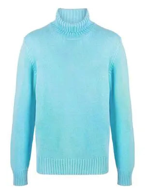 Orlebar Brown Verdon Roll-neck Jumper - Blue