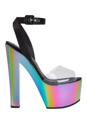 GIUSEPPE ZANOTTI Giuseppe Zanotti Tarifa Plexi Platform Sandals