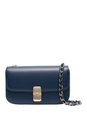 A.p.c. Leather Crossbody Bag - Blue