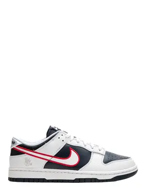 Nike Dunk Low Houston Comets Four-peat Sneakers - White