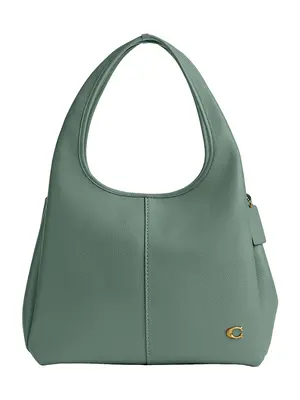 COACH Lana Shoulder Bag Brass/sage